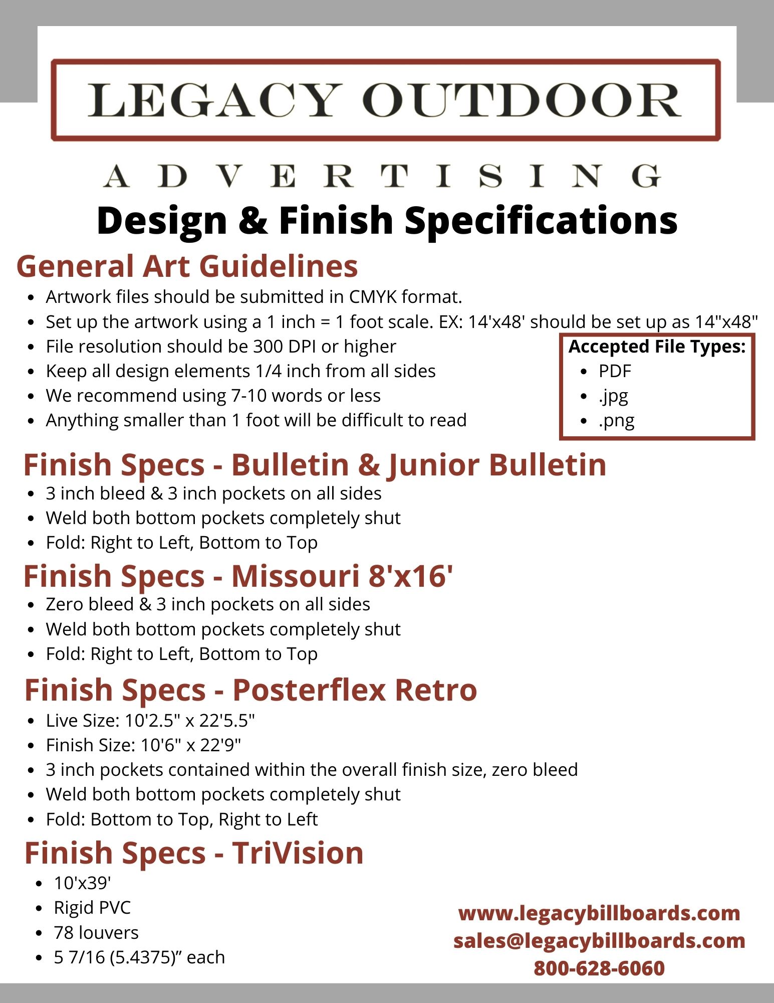 Design Tips - Legacy Outdoor Advertising